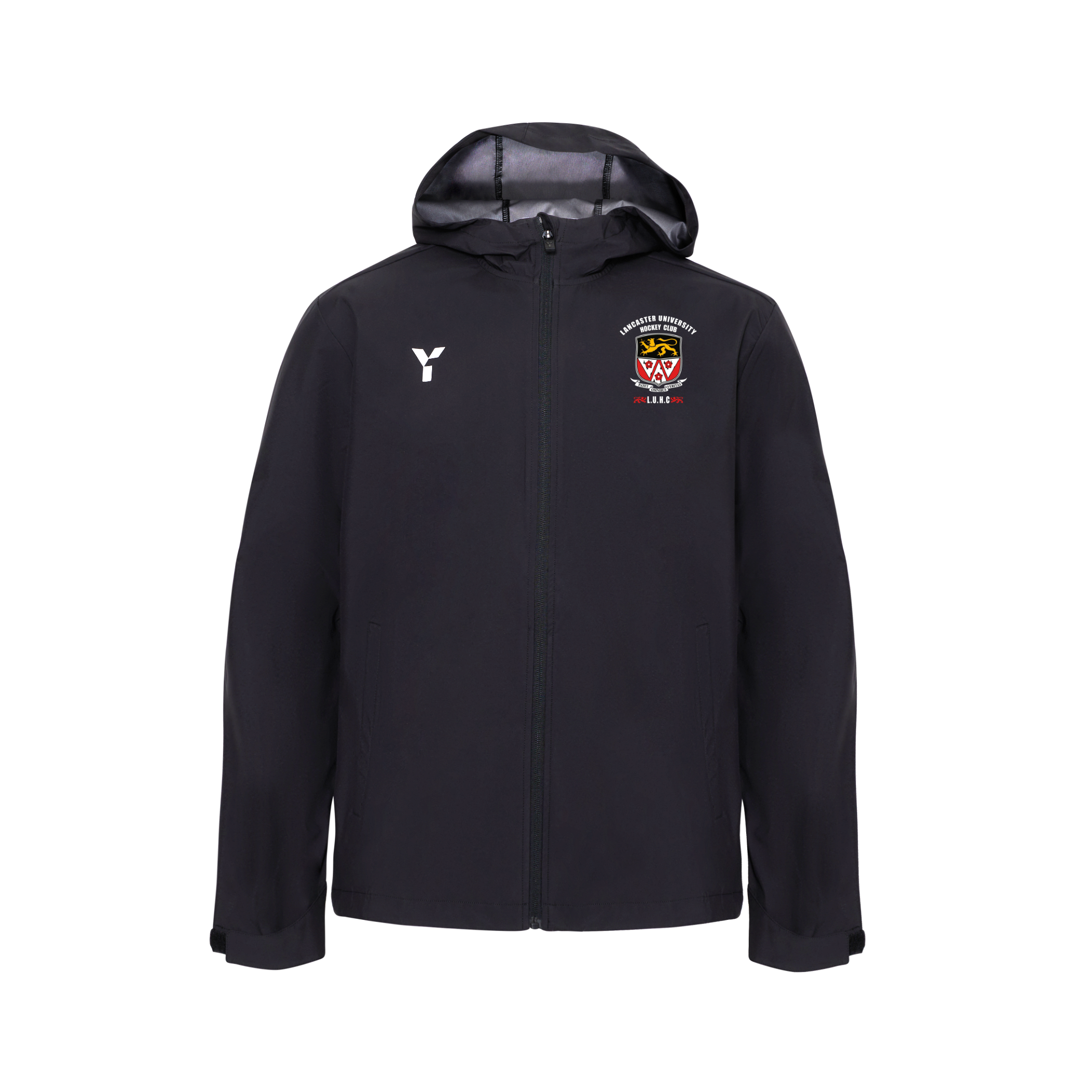 Lancaster University HC - Raincoat Unisex Black – Y1 Sport