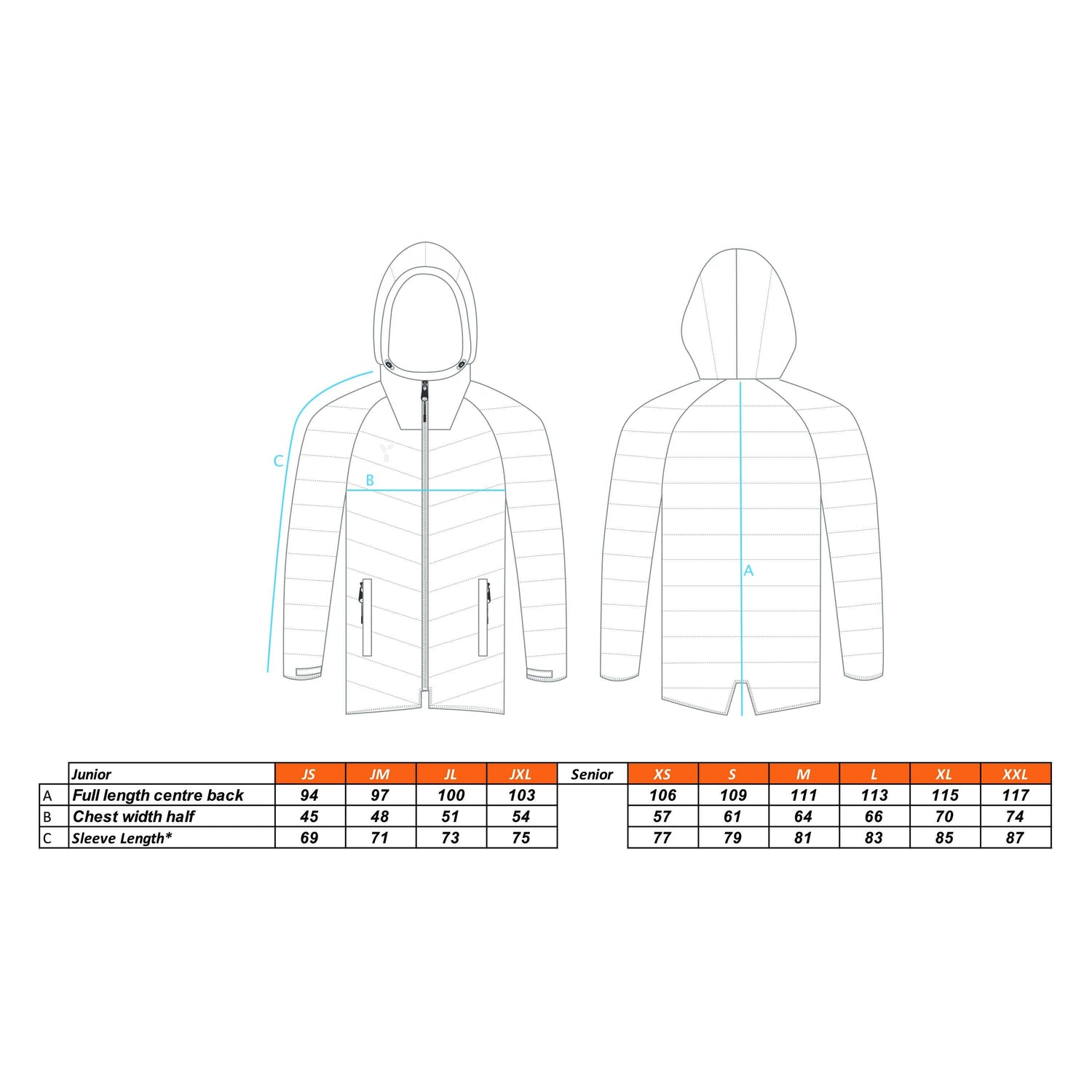 EA - Bench Jacket Unisex Navy – Y1 Sport